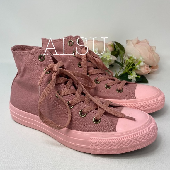Converse | Shoes | Converse Ctas High Top Rust Pink W Authentic | Poshmark